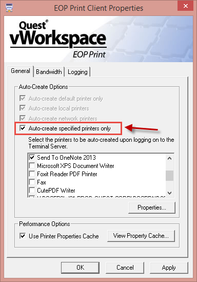 How to redirect a specific printer via EOP Print (4276982)