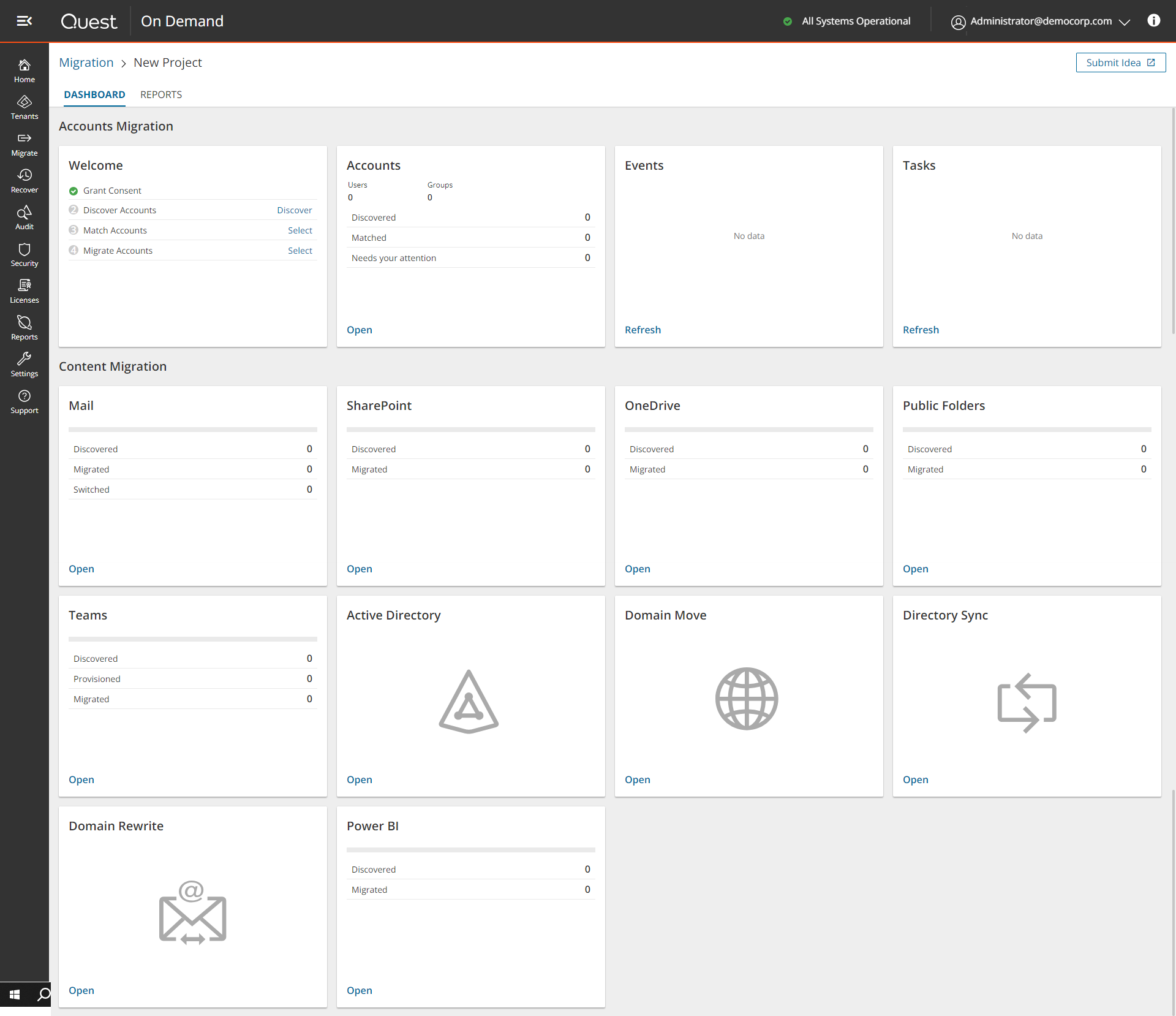 On Demand Migration Current - User Guide